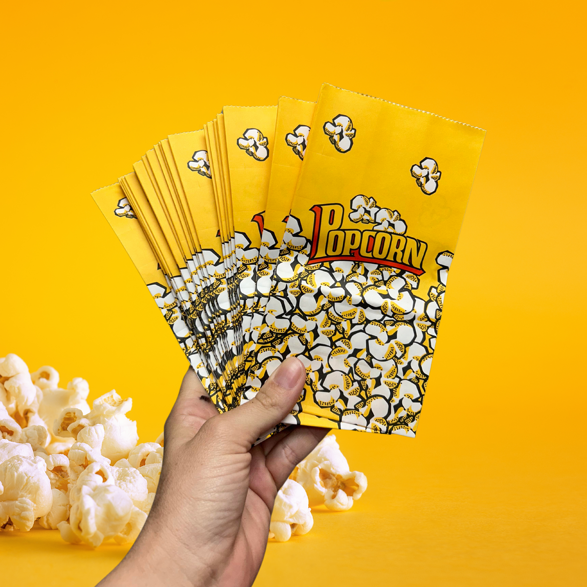Packaging / Paper bags for popcorn – Proludik
